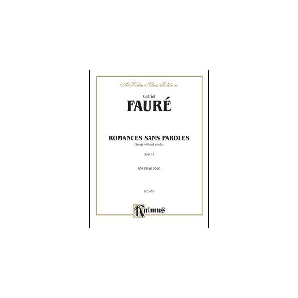 関連words：Edwin.F.Kalmus/3つの無言歌 Op. 17  第1番/3つの無言歌 Op. 17  第2番/3つの無言歌 Op. 17  第3番