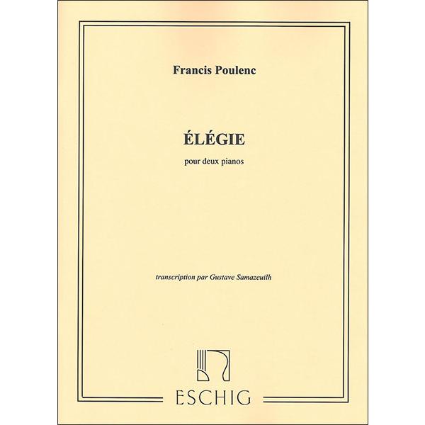 関連words：MAX ESCHIG/2台のピアノのためのエレジー　 (Elegie (en accords alternes))