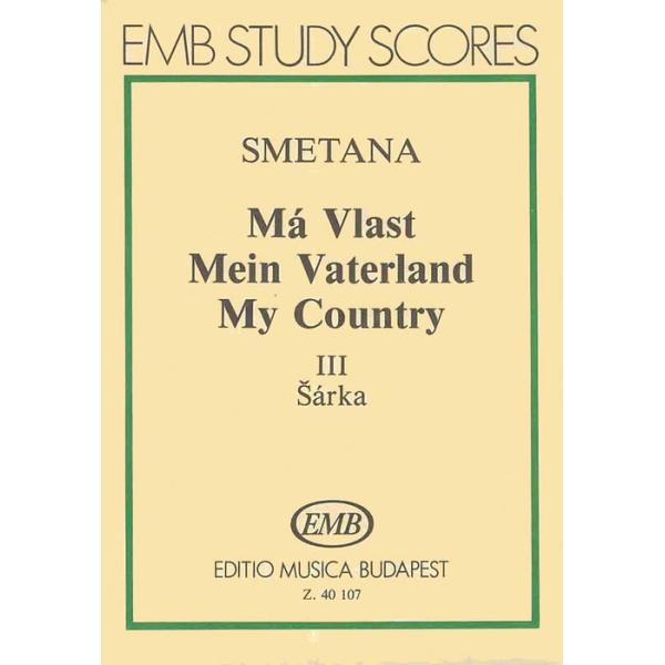 ISBN：9790080401071わが祖国 第3曲  シャールカ【出版社：Musica Budapest】