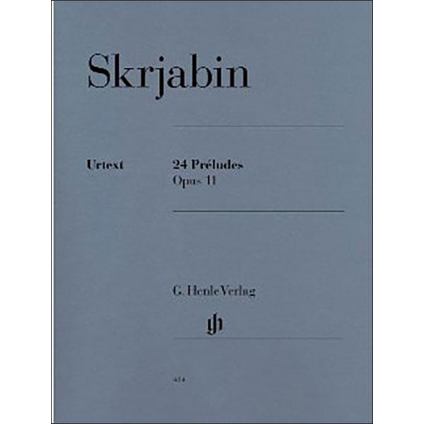 Prelude C major op. 11,1/Prelude a minor op. 11,2/Prelude G major op. 11,3/Prelude e minor op. 11,4/Prelude D major op. ...