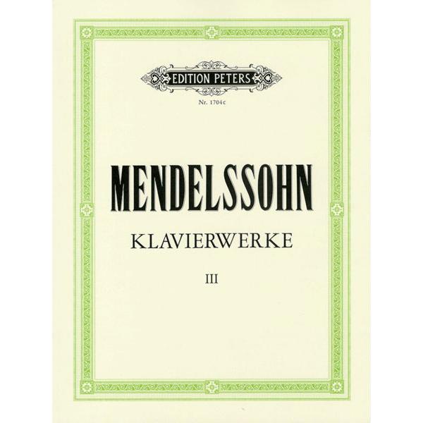 Phatasie fis-moll Op.18 幻想曲 嬰へ短調 Op.28 「スコットランド・ソナタ」/6 Praludien und Fugen Op.35 6つの前奏曲とフーガ Op.35/Variations serieuses O...