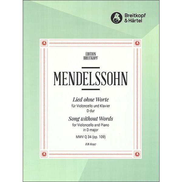 関連words：BREITKOPF/無言歌 Op. 109 (MWV Q 34)