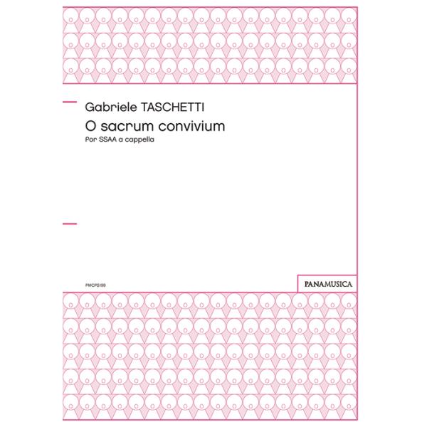 ISBN：9784866041506O sacrum convivium for SSAA a cappella【出版社：パナムジカ】