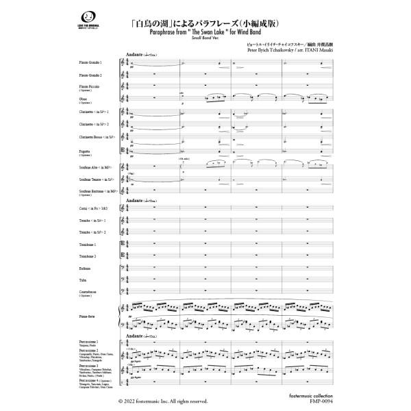 「白鳥の湖」によるパラフレーズ
