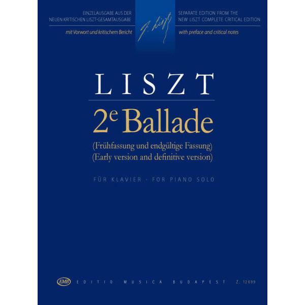 1. 2e Ballade (Definitive version) R 16, SW/SH 171, NG2 A181/2. Appendix  2e Ballade (Early version) SH 170a
