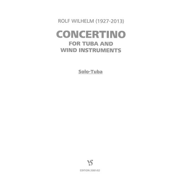 チューバ小協奏曲  第1楽章/チューバ小協奏曲  第2楽章/チューバ小協奏曲  第3楽章【出版社：Strube】