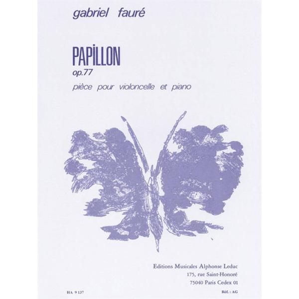 ISBN：9790230791373蝶々 Op. 77【出版社：Alphonse Leduc】