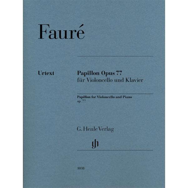 ISBN：9790201810386蝶々 Op. 77【出版社：HENLE】