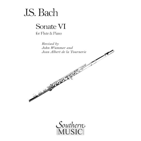 フルート・ソナタ 第6番 ホ長調 BWV 1035【出版社：Southern Music Co.】