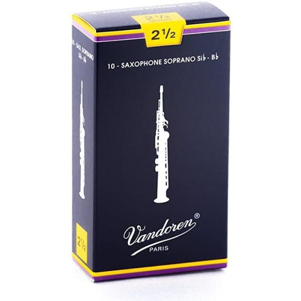 Vandoren/バンドーレン/SR2025/長年にわたって高い評価を得ている一番幅広く使われているリードで、どんなスタイルの音楽にも合います。主な特質は、全音域にわたりレスポンスが素晴らしく、最高音のピアニッシモでのアタックも可能です。柔...