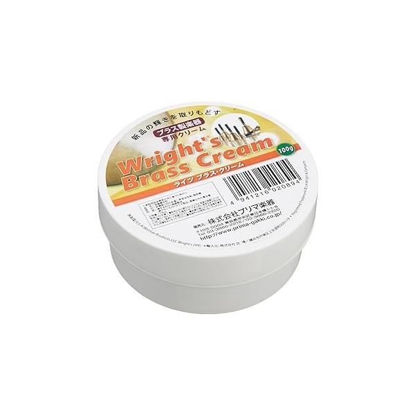 PRIMA GAKKI/プリマ楽器//「ライツ ブラス・クリーム」は、避けようのない酸化や緑青により変色したブラス製楽器をピカピカに磨き上げ、新品時の音色まで取り戻す、画期的なクリームです。専用スポンジ付き。