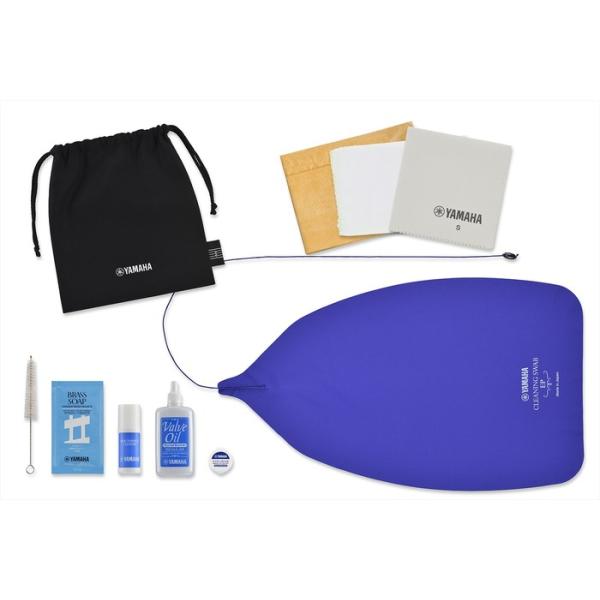 お手入れに必須のアイテムをセットにしました。初めて管楽器を演奏する時、新しく楽器を購入する時などに大変便利です。ユーフォニアム用。巾着袋付き。【セット内容】バルブオイルレギュラー(40ml)スライドグリス(2g)ポリシングクロスDXS(1枚...