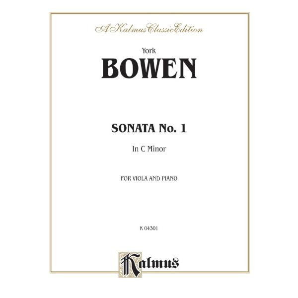 （株）テーヌ商会 【00-K04301】 Sonata No. 1 for viola and piano. Edwin York Bowen (1884 ?1961) was an English composer and pianist...