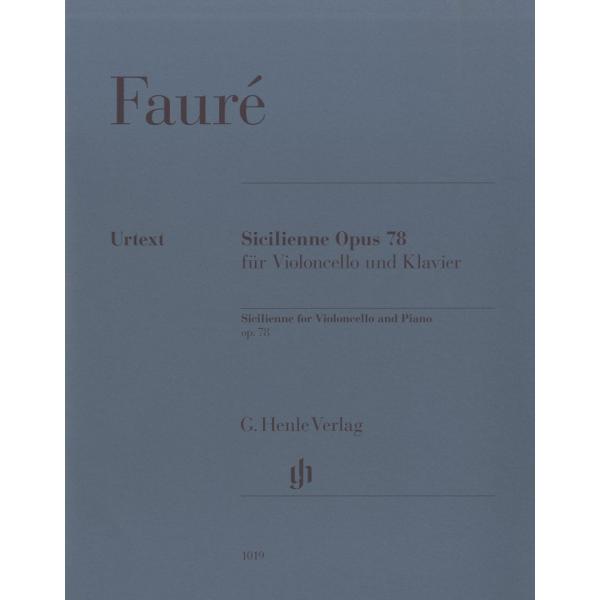 ヘンレ社（ヤマハ） 【GYS00059973】【収録曲】シチリアーノ OP.78