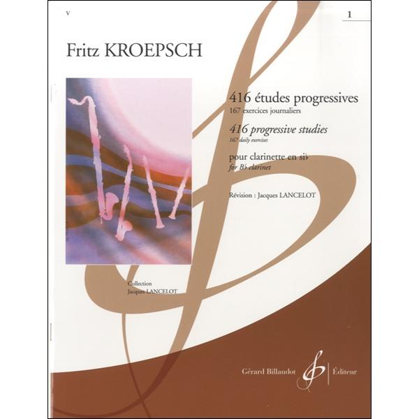 ビヨドウ社 【GYW00079238】【収録曲】４１６の発展的練習曲 第１巻／416 Etudes Progressives/Lancelot Vol.1