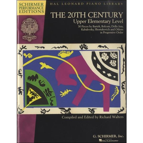 シャーマー社 【GYP00115531】 20世紀の代表的な作曲家の作品からレベル別に編集された5巻シリーズの新刊。作曲家の解説・演奏ポイント(英語)、運指付き。表紙も同時代の著名な画家マティスの作品です。