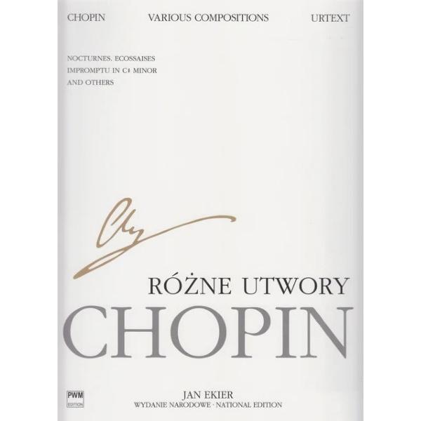 PWM ポーランド音楽出版(P) 【PWMA19】【収録曲】1:Funeral March WN9 c-moll 葬送行進曲 ハ短調/2:Ecossaises WN13 Nr1 G-dur エコセーズ 1番 ト長調/3:Ecossaises...