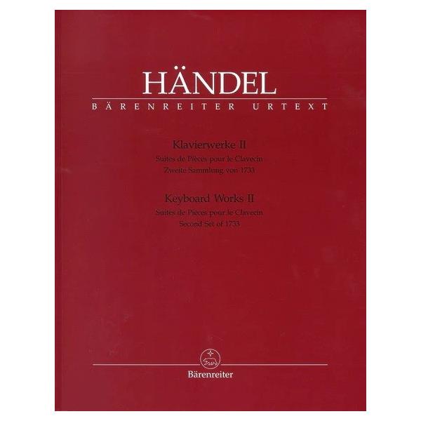 BARENREITERベーレンライター原典版(P) 【BA0A02】【収録曲】1:Prelude Sonata und Air mit Variationen B-dur (HWV434/1-3)/前奏曲、ソナタとエア、変奏曲 変ロ長調/2...