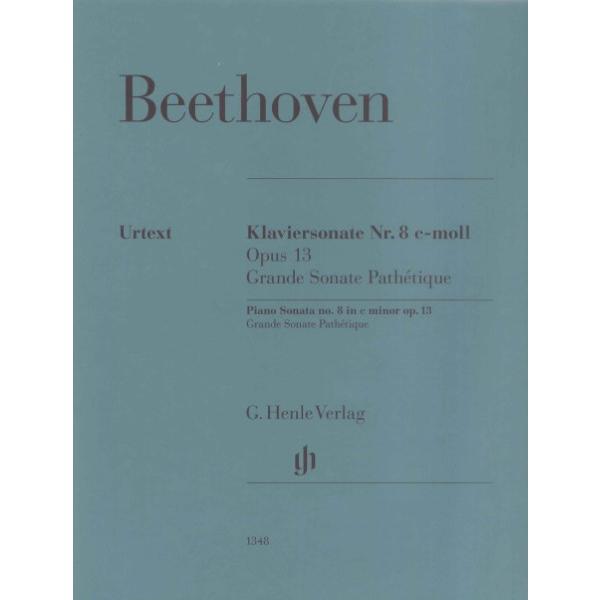 ヘンレ 【1348】 原題 Sonate Nr.8 c-moll Op.13 'Pathetique'/Urtext/Ed. Gertsch &amp; Perahia/Fing. Perahia作曲者 BEETHOVEN， Ludwig ...