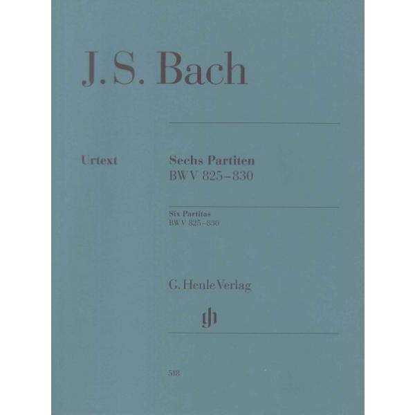 ヘンレ 【0518】 原題 Partiten BWV 825-830/Urtext(Revidierte Ausgabe)/Ed. Scheideler/Fing. Youn作曲者 BACH， Johann Sebastian出版社 G. ...
