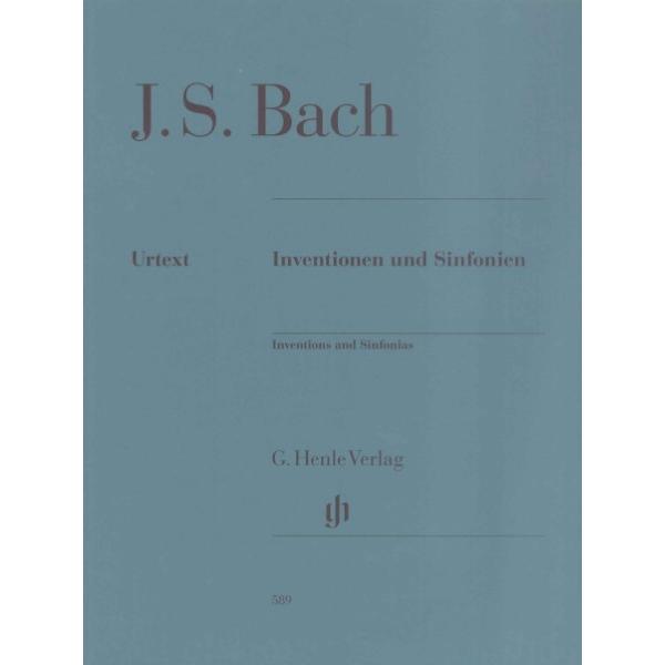 ヘンレ 【0589】【収録曲】Invention 1 C Major BWV 772/Invention 1 (Triplets) C Major BWV 772a/Invention 2 c minor BWV 773/Invention...