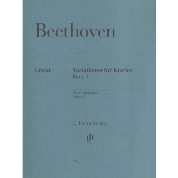 ヘンレ 【1267】【収録曲】9 Klaviervariationen uber einen Marsch von Dressler (erste Fassung) WoO 63/6 Klaviervariationen uber das ...