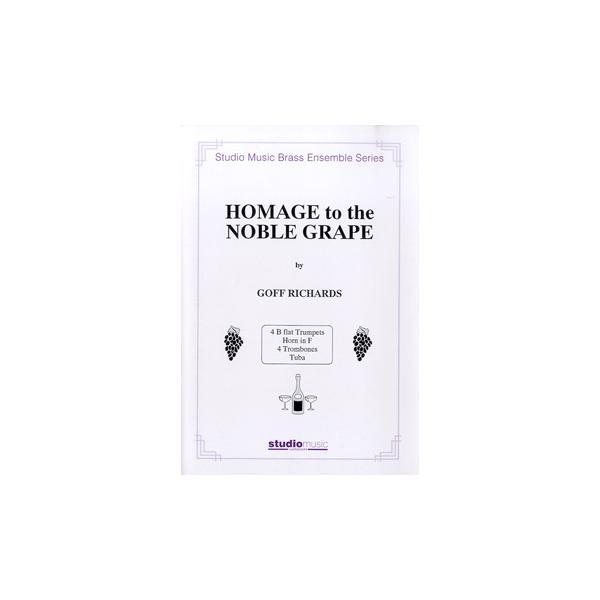 （株）ミュージックエイト 【IEBR1394】【収録曲】ＩＥＢＲ１３９４ 輸入 高貴なる葡萄酒を讃えて（ゴフ・リチャーズ）（金管十重奏）【HomagetoTheNobleGrape】