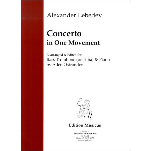（株）ミュージックエイト 【MSOBT6】【収録曲】ＭＳＯＢＴ６ 輸入 協奏曲・第1番（アレクサンドル・レベデフ）（バストロンボーン+ピアノ）【ConcertoinOneMovement】