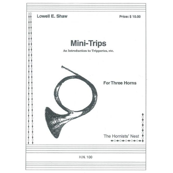 （株）ミュージックエイト 【IEHR239】【収録曲】ＩＥＨＲ２３９ 輸入 ミニ・トリップス（ローウェル・ショー） （ホルン三重奏）【Mini-Trips】