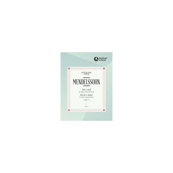 （株）ミュージックエイト 【IEST1023】【収録曲】ＩＥＳＴ１０２３ 輸入 ピアノ・トリオ・ハ短調・MWV.Q3（フェリックス・メンデルスゾーン）（弦楽二重奏+ピアノ）【PianoTrioinCminorMWVQ3】