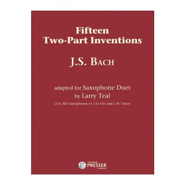 （株）ミュージックエイト 【IESX2355】【収録曲】ＩＥＳＸ２３５５ 輸入 15の2声のインヴェンション（バッハ）（サックス二重奏）【Fifteen Two-Part Inventions】