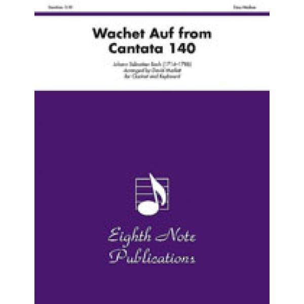 （株）ミュージックエイト 【MSOCL1802】【収録曲】ＭＳＯＣＬ１８０２ 輸入 目覚めよと呼ぶ声あり(カンタータ第140番)（バッハ）（クラリネット＋ピアノ）【Wachet Auf (fromCantata 140)】