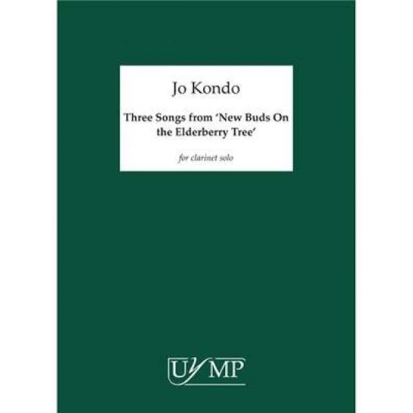 （株）ミュージックエイト 【MSOCL5071】【収録曲】ＭＳＯＣＬ５０７１ 輸入 3つの歌「接骨木の新芽」より（近藤 譲）（クラリネット）【Three Songs New Buds On The Elderberry Tree】