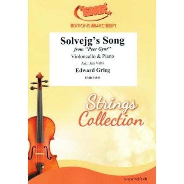 （株）ミュージックエイト 【MSOCH1972】【収録曲】ＭＳＯＣＨ１９７２ 輸入 ソルヴェイグの歌「ペール・ギュント」より（エドヴァルド・グリーグ） (チェロ+ピアノ)【Solvejg’s Song from Peer Gynt】