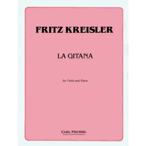 （株）ミュージックエイト 【MSOVN1393】【収録曲】ＭＳＯＶＮ１３９３ 輸入 ラ・ヒターナ（フリッツ・クライスラー）（ヴァイオリン+ピアノ）【La Gitana】