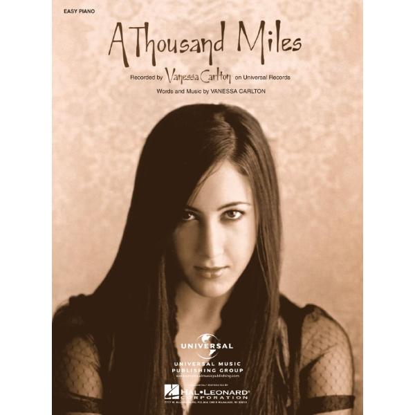 ロケットミュージック 【PNP2126】 A Thousand Miles Easy Piano Sheet Music Series: Easy Piano Artist: Vanessa Carlton Sheet music. Inv...
