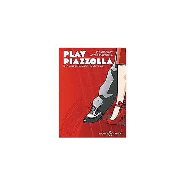 ロケットミュージック 【GTC179】 （ブージー＆ホークス室内楽）。 Play Piazzolla は、タンゴ ヌエボのアルゼンチン人マスターによる、簡単なソロ ギター用にアレンジされた 13 のタンゴのユニークなコレクションです。(Bo...