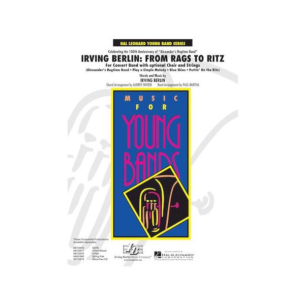 ロケットミュージック 【UP1064】【収録曲】ＵＰ１０６４ 輸入 《吹奏楽譜》アーヴィング・バーリン／フロム・ラグズ・トゥ・リッツ（Ｉｒｖｉｎｇ Ｂｅｒｌｉｎ： Ｆｒｏｍ Ｒａｇｓ ｔｏ Ｒｉｔｚ （Ｃｏｎｃｅｒｔ Ｂａｎｄ ｗ／ｏｐｔ．