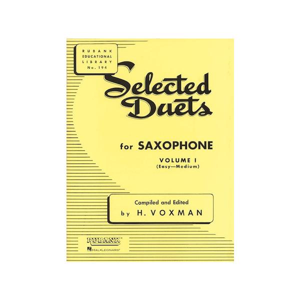 ロケットミュージック 【WEC140】【収録曲】ＷＥＣ１４０ 輸入 ヴォクスマン／サックス二重奏練習曲集 第１巻（初〜中級）《輸入サックス二重奏楽譜》