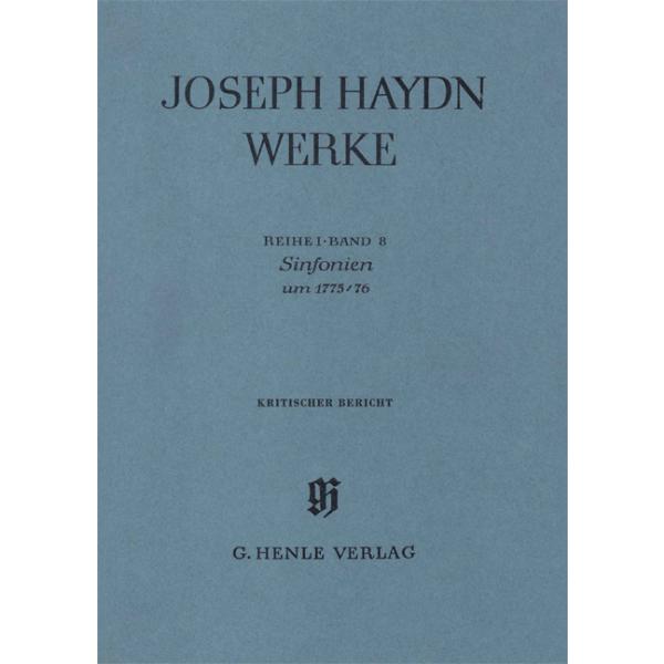 ロケットミュージック 【STH992】【収録曲】ＳＴＨ９９２ 輸入 ハイドン／全集 第１シリーズ 第８巻 交響曲集（約１７７５／７６年作）校訂報告書（原典版／ヘンレ社）《輸入