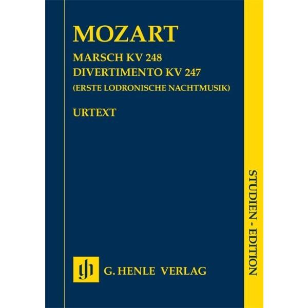 ロケットミュージック 【AB776】【収録曲】ＡＢ７７６ 輸入 モーツァルト／行進曲 Ｋ．２４８＆ディヴェルティメント Ｋ．２４７（第１ロドロン夜曲）（原典版／ヘンレ社）《
