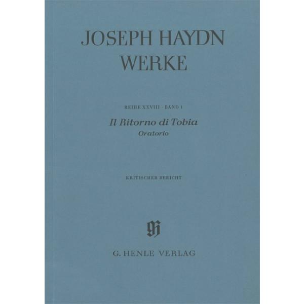 ロケットミュージック 【STH1019】【収録曲】ＳＴＨ１０１９ 輸入 ハイドン／全集 第２８シリーズ 第１巻 オラトリオ 「トビアの帰還 」 第１巻 校訂報告書 第１巻（ヘン