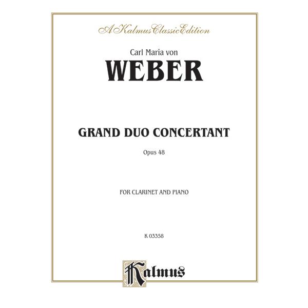 ロケットミュージック 【WL1807】【収録曲】ＷＬ１８０７ 輸入 ウェーバー／大協奏的二重奏曲 ｏｐ．４８《輸入クラリネット楽譜》