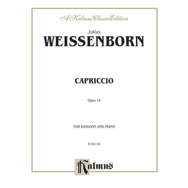 ロケットミュージック 【WL1873】【収録曲】ＷＬ１８７３ 輸入 ヴァイセンボルン／カプリッチョ ｏｐ．１４《輸入バスーン楽譜》