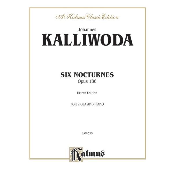 ロケットミュージック 【VLS426】【収録曲】ＶＬＳ４２６ 輸入 カリヴォダ／６つのノクターン ｏｐ．１８６《輸入ヴィオラ楽譜》