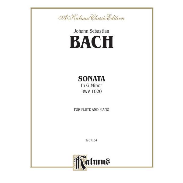 ロケットミュージック 【WL1885】【収録曲】ＷＬ１８８５ 輸入 Ｊ．Ｓ． バッハ／ソナタ ト短調 ＢＷＶ １０２０《輸入フルート楽譜》
