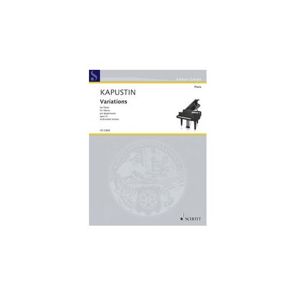 ショット・ミュージック(株) 【ED22658】 変奏曲 Op.41