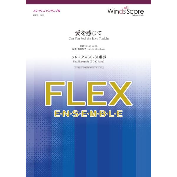 ウィンズスコア 【9784815208660】【WSEF-19-009】【収録曲】愛を感じて