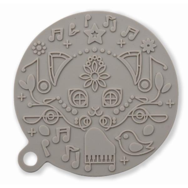 ＹＯＵＫＯＵ　ＨＯＭＥ 【MS12LG】 サイズ：φ110（持ち手含まず）×D3mm　　材質：シリコン　　原産国：中国