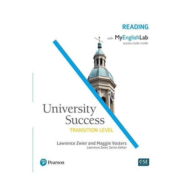 ピアソン・ジャパン（ＪＰＴ）  University Successは、英語学習者がアカデミックな環境に備える為に作られたコースブックです。英語中心で大学生活を成功させるために必要な読む力、書く力、会話する力を身につけることを目的にデザイン...